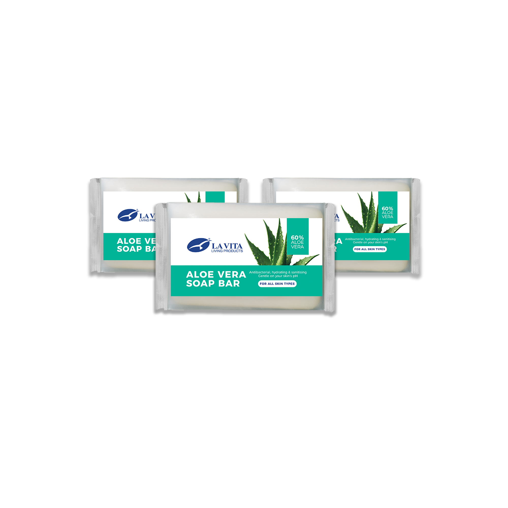 Trio Aloe Vera Soap Bar - The Official Website of La Vita Living Products
